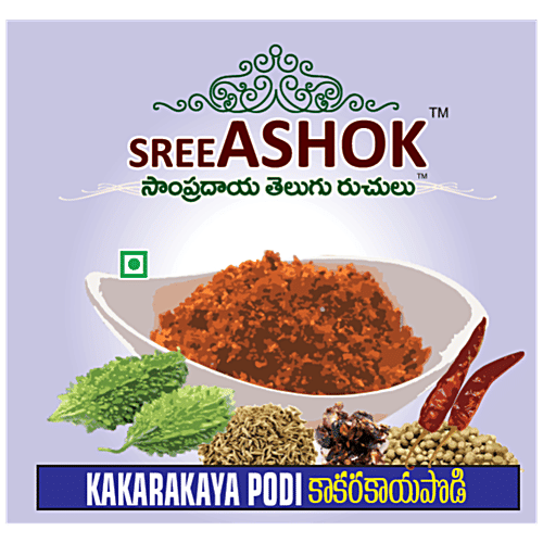 Buy SreeAshok Kakarkaya Karam - Karela Gun Powder - For Use In Rice ...