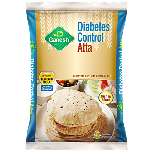 Buy Ganesh Diabetes Control Atta - High In Fibre Online at Best Price ...