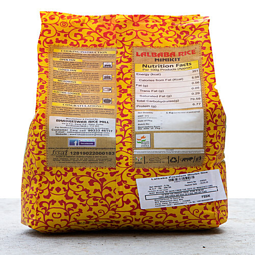 Buy LALBABA RICE Minikit Rice - Premium Online at Best Price of Rs 345 ...
