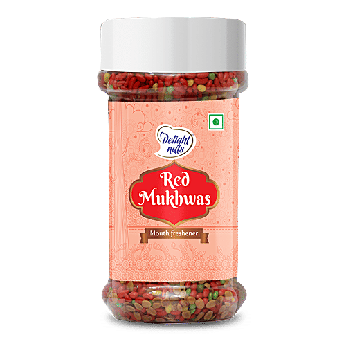 Buy Delight Nuts Red Mukhwas Mouth Freshener - Helps Boost Immunity ...