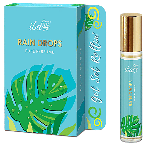 Buy Iba Pure Perfume - Rain Drops, Aqua, Get Set Rollin Online at Best ...
