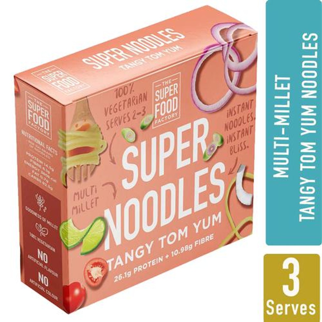 Buy The SuperFood Factory Super Noodles - Tangy Tom Yum, Multi-Millet ...