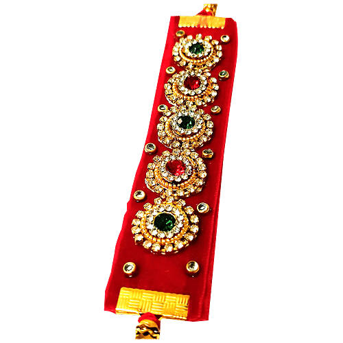 Buy Vaibhavi Bhai Rakhi - Premium Velvet, Multi Nag Online at Best ...