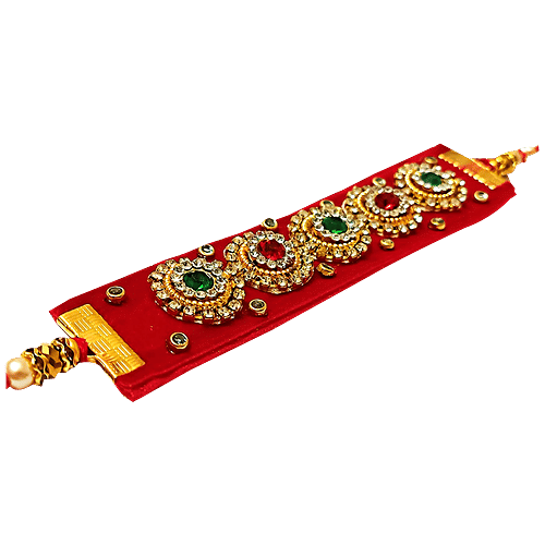 Buy Vaibhavi Bhai Rakhi - Premium Velvet, Multi Nag Online at Best ...