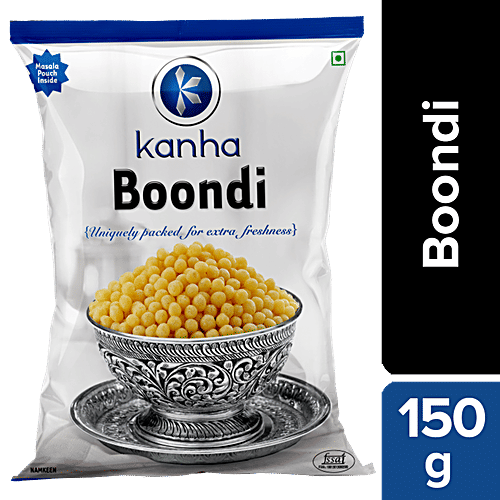 Buy Kanha Raita Boondi - Made From Fried Chickpea Flour & High Quality ...