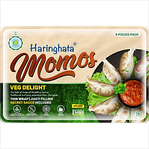 Buy Haringhata Momos Momos - Veg Delight,Ready To Steam/ Fry Online at ...