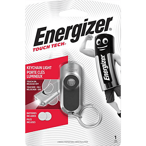 Buy Energizer Touch Tech Keychain LED Torch - Plastic, Energy-Efficient ...