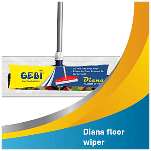 Buy Gebi Diana Floor Wiper - Rubber, With Rod, Multicolour Online at ...