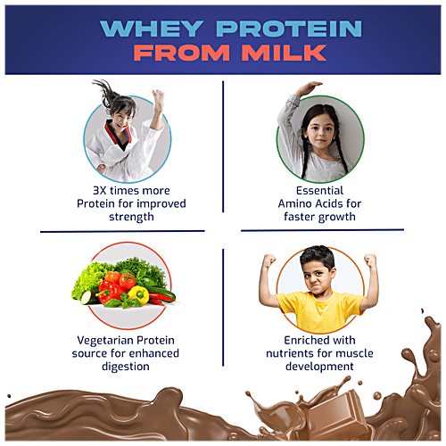 Buy Gritzo SuperMilk - Protein & Nutrition Drink For Kids, 4-7 Years ...