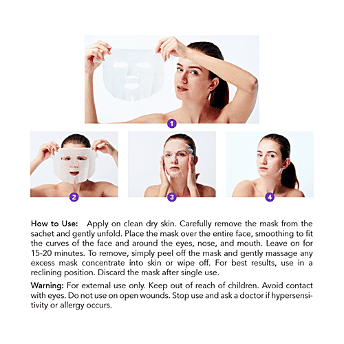 Buy Vcare Facial Mask - Lavender & Lemon, For Anti Acne, Treats ...