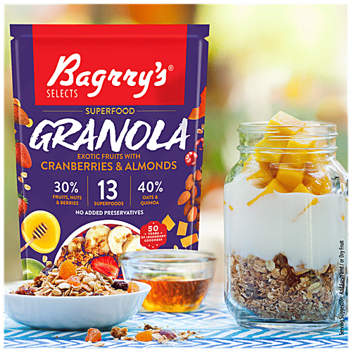 Buy Bagrrys Bagrry`S Superfood Granola - Exotic Fruits With Cranberri ...