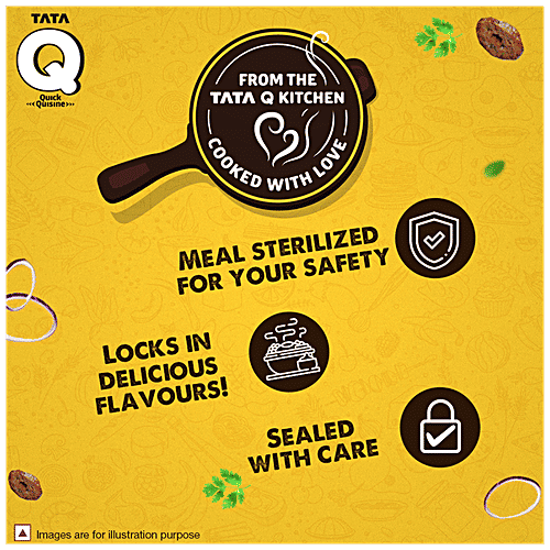 Buy TATA Q Ready To Eat Classic Chicken Seekh Chicken Kebab - High ...