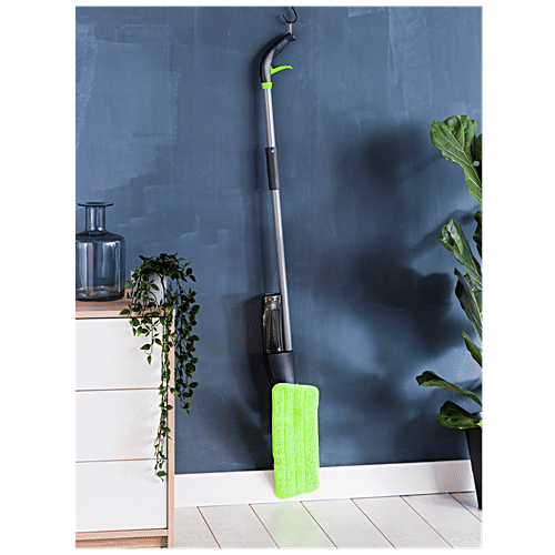 Buy YORK Flat Spray Mop - Plastic, With Rod, Multicolour Online at Best ...