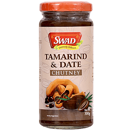 Buy Swad Tamarind & Date Chutney - Sweet, Spicy & Tangy Taste Online at ...