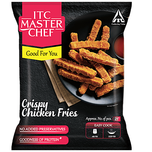 Buy ITC Master Chef Crispy Chicken Fries - Easy Cook Snack, Rich In ...