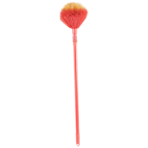 Buy Se7en Ceiling Round Broom - Long Plastic Handle Online at Best ...