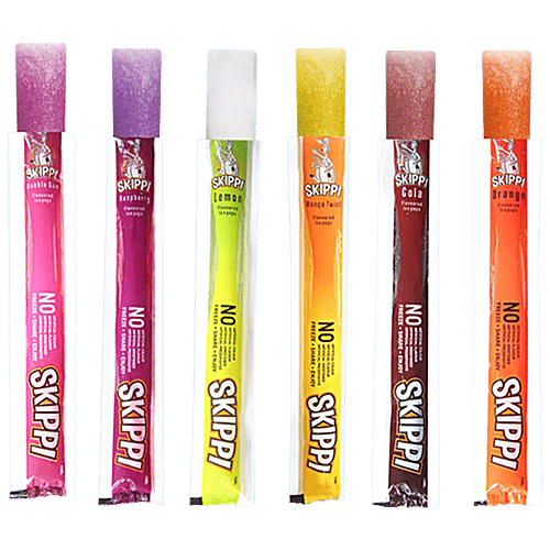 Buy Skippi Icepops Ice Popsicles - 100% Natural Colours, Flavours ...