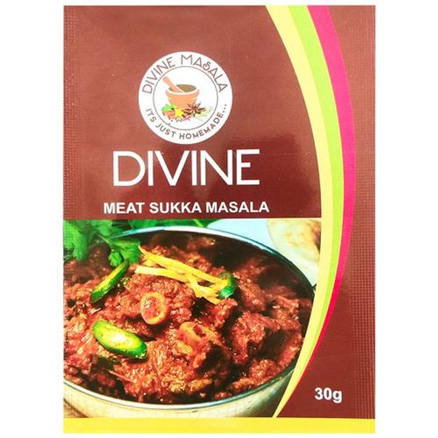 Buy DIVINE MASALA Blended Powdered Spice Mix - Mutton Sukka Masala ...