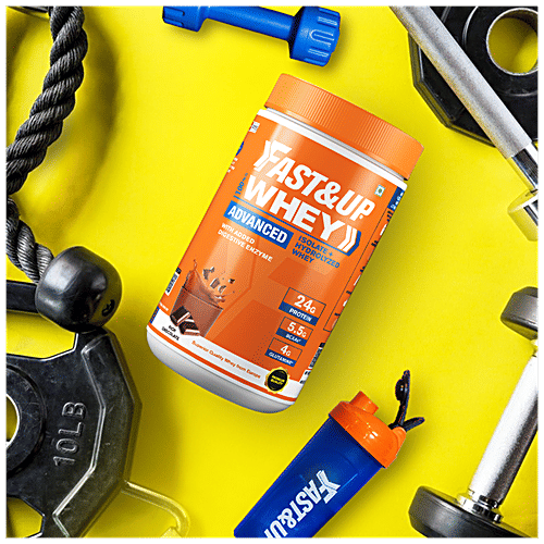 Buy Fast&Up Advanced Isolate & Hydrolyzed Whey Protein - Promotes ...