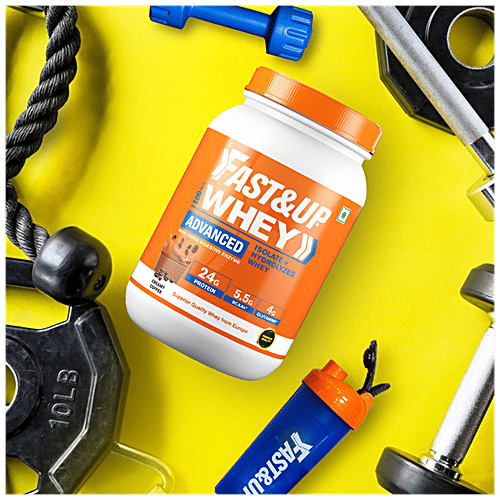 Buy Fast&Up Advanced Isolate & Hydrolyzed Whey Protein - Promotes ...