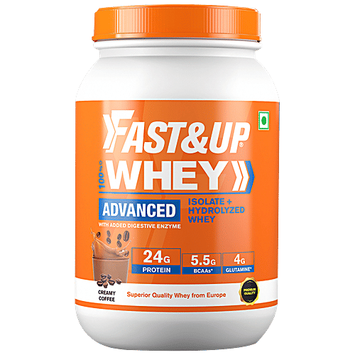 Buy Fast&Up Advanced Isolate & Hydrolyzed Whey Protein - Promotes ...