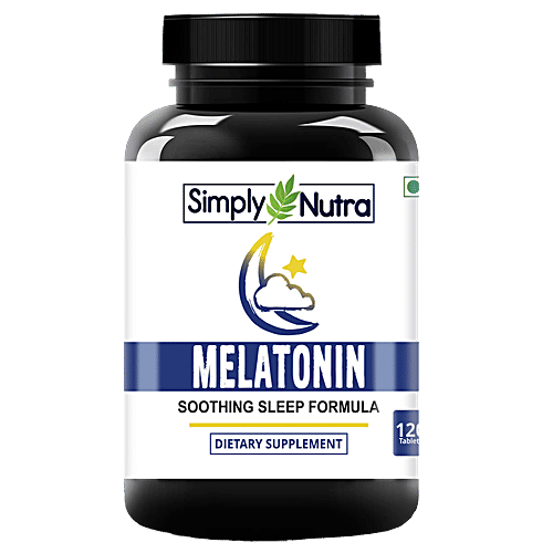 Buy Simply Nutra Melatonin Dietary Supplement Tablets - Sleep Formula ...