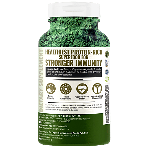 Buy Nature Life Nutrition Spirulina Super Food Dietary Supplement ...