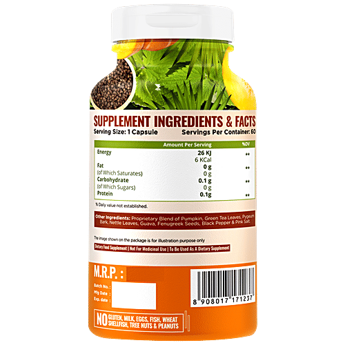 Buy Nature Life Nutrition Plant Based DHT Blocker Dietary Supplement ...