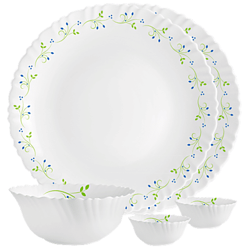 Buy Cello Dinner Set - Opalware, Tropical Lagoon, Dazzle, White Online ...