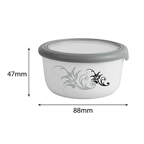 Buy Cello Opalware Condiment Set - Black Magic - White and Grey Online ...