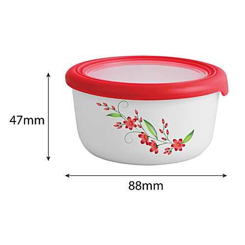 Buy Cello Opalware Condiment Set - Cello Creeper - White and Red Online ...