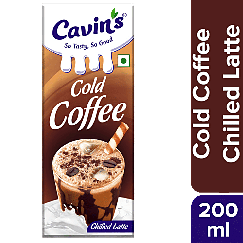 Buy Cavins Cold Coffee - Immunity Booster, Chilled Latte Online at Best ...