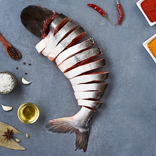 Buy Fresho Pangas/ Basa Fish - Curry Cut Cubes, Fresh & Flavourful ...