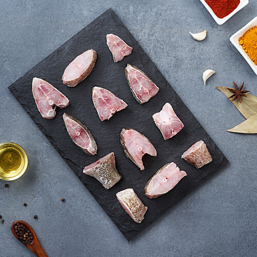 Buy fresho! Reef Cod/Grouper Fish - Curry Cut Online at Best Price of ...