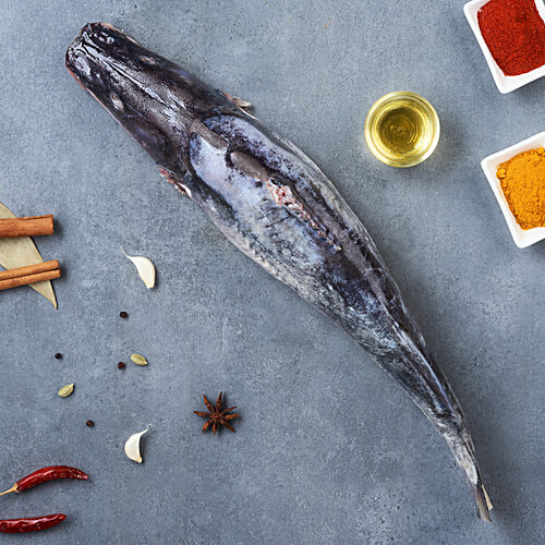 Buy Fresho Kolkata/Bengali Aar Fish - Whole, Cleaned Online at Best ...