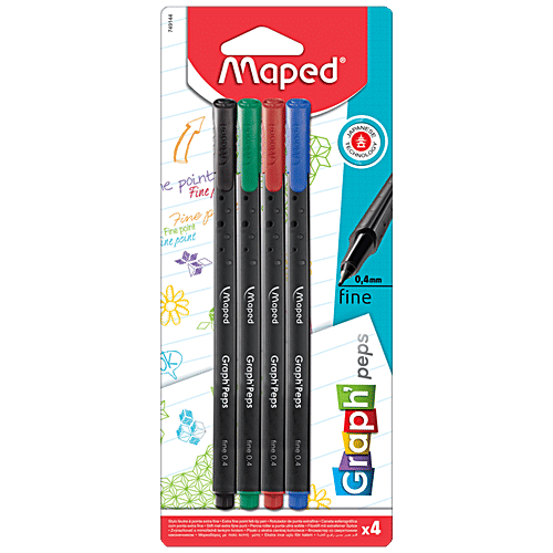 Buy Maped Felt Tip Fineliners Pens - GraphPeps Online at Best Price of ...
