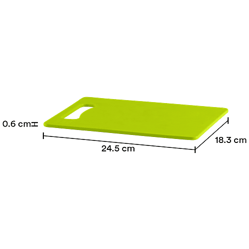 Buy Polyset Easy Chopping Board - Mini, Green, Food Grade & Sturdy ...