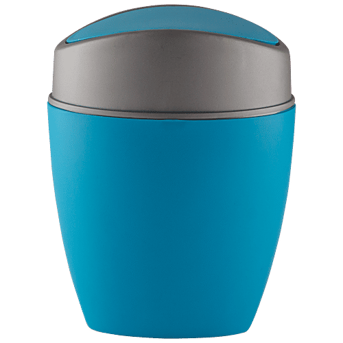 Buy Polyset Tiny Table Top Dustbin - Blue, Compact, Durable & Elegant ...
