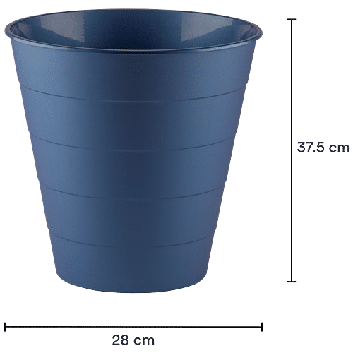 Buy Polyset Duster Dustbin - Home & Office Use, Blue Online at Best ...