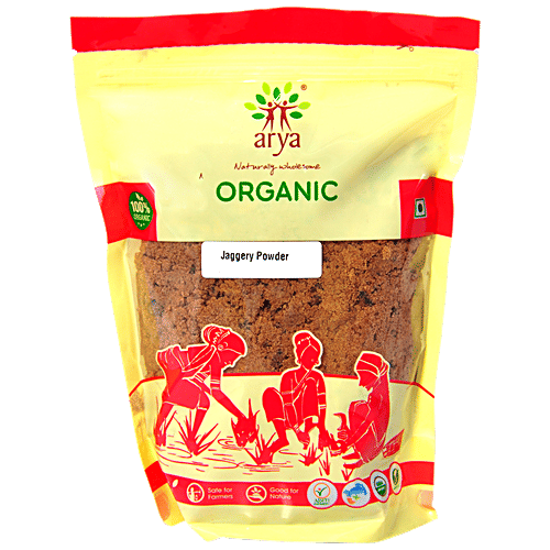 Buy Arya Organic Jaggery Powder - Rich In Minerals Online at Best Price ...