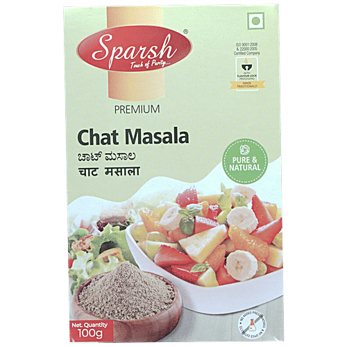 Buy Sparsh Chat Masala - Pure, Natural, Nutritious, Rich In Minerals ...