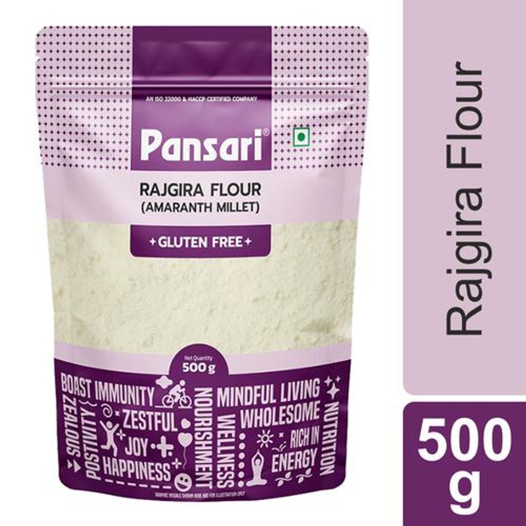 Buy PANSARI Rajgira Flour - Amaranrg Millet, Gluten-free Online at Best ...