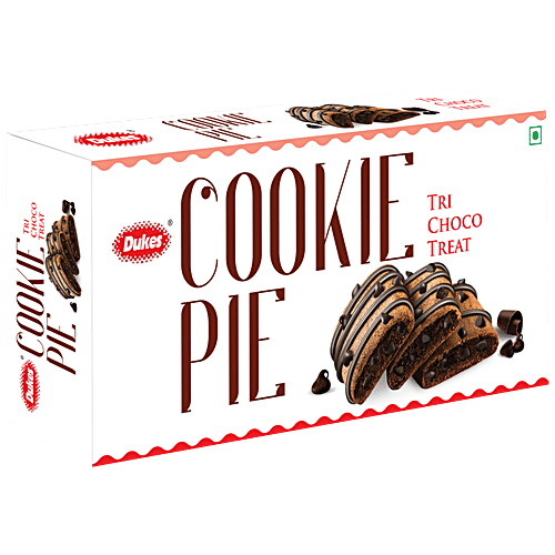 Buy Dukes Cookie Pie Tri Choco Treat - Soft, Chewy, Crunchy Online at ...