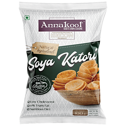 Buy Annakoot Namkeen Snack - Soya Katori, Tasty & Crispy Online at Best ...