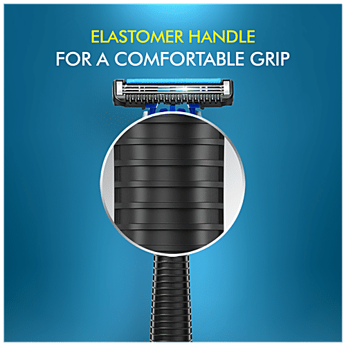 Buy Gillette Guard 3 Single Razor With 8 Blades Catridges - Single ...