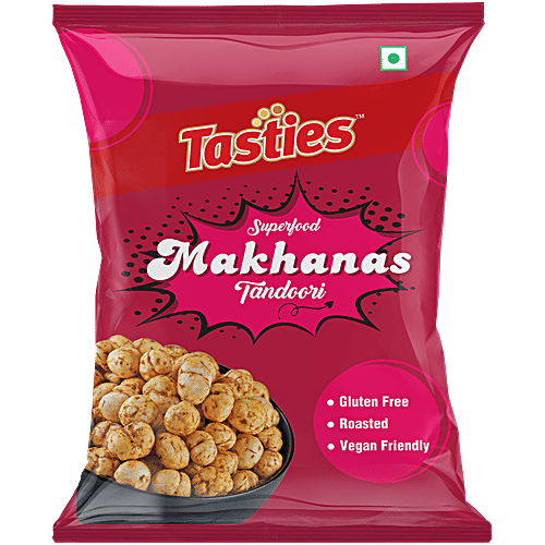 Buy Tasties Tandoori Makhanas - Roasted, Vegan & Gluten Free Online at ...