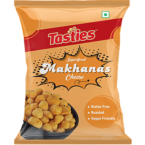 Buy Tasties Cheese Makhanas - Roasted, Vegan & Gluten Free Online at ...