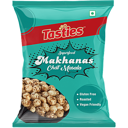 Buy Tasties Chat Masala Makhanas - Roasted, Vegan, Gluten Free Online ...