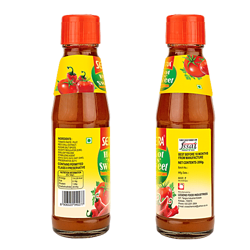 Buy SERA Hot N Sweet Tomato Chilli Sauce Online at Best Price of Rs 39 ...