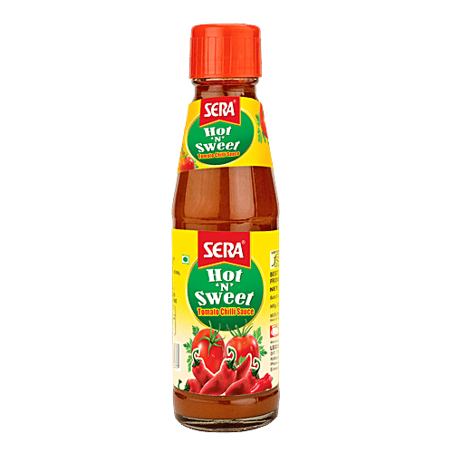 Buy Sera Hot N Sweet Tomato Chilli Sauce Online at Best Price of Rs 39 ...